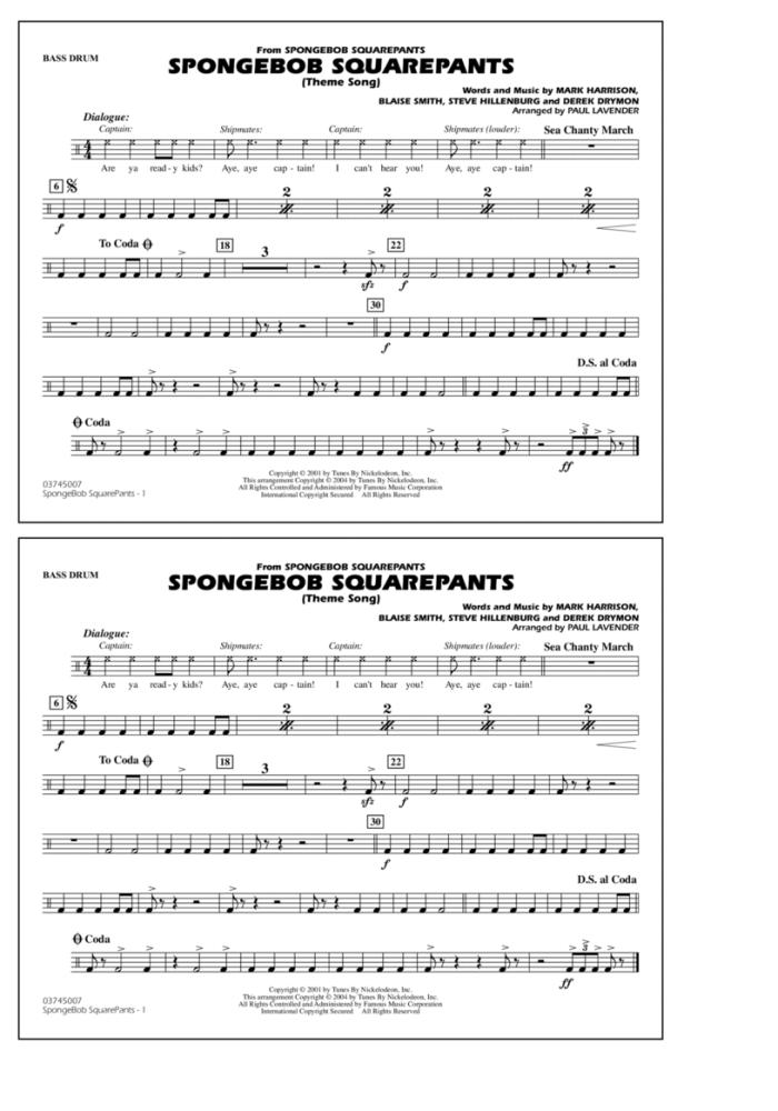SpongeBob SquarePants Intro (Drums) (BeatzForge) SQ TTS Computer...