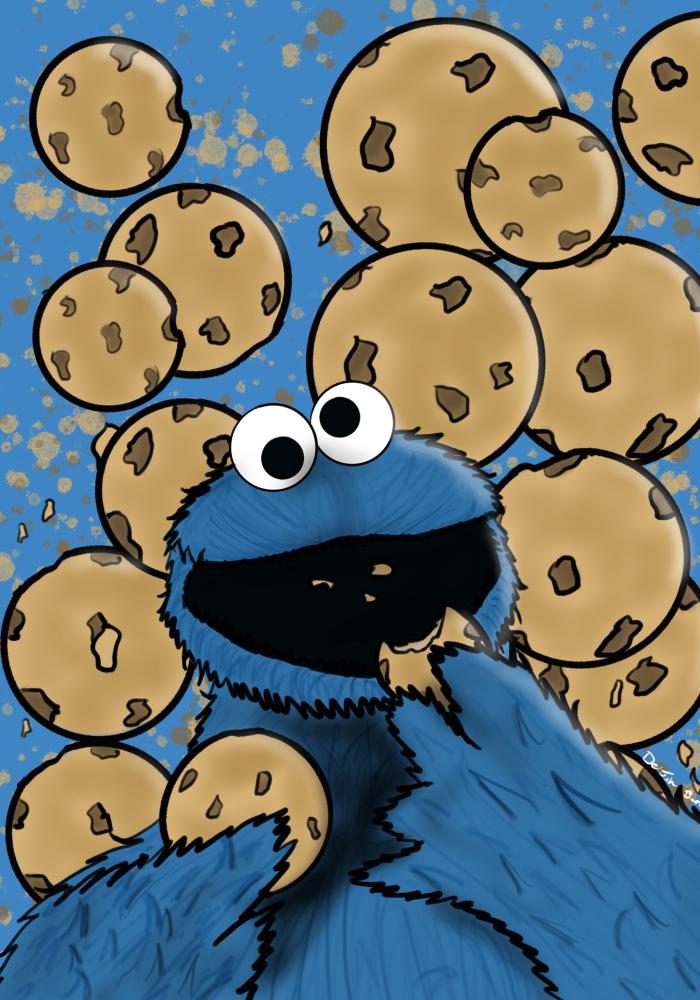 RETRAINED Cookie Monster SQ TTS Computer AI Voice Soundboard