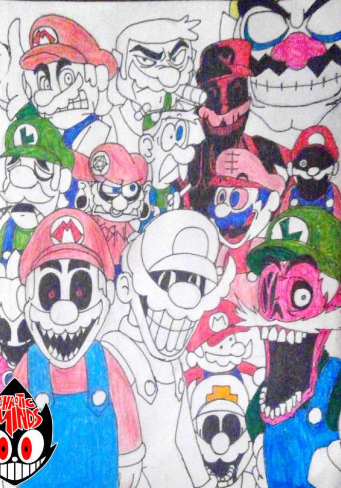 Dj Hallyboo (FNF, Mario's Madness) SQ TTS Computer AI Voice...