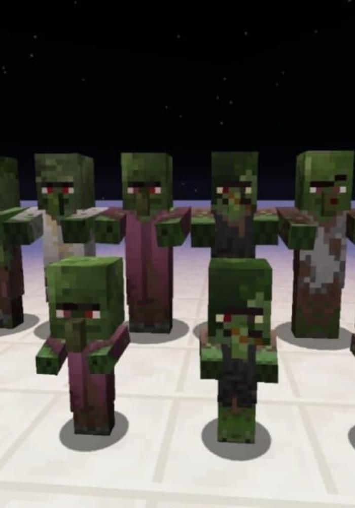 Zombie villager | minecraft SQ TTS Computer AI Voice Soundboard