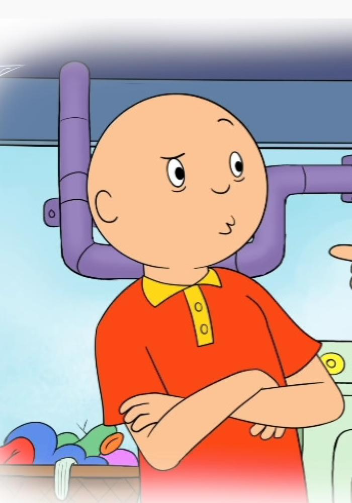Caillou The Grown Up (AOK) (Rama Vallury) TTS Computer AI Voice...
