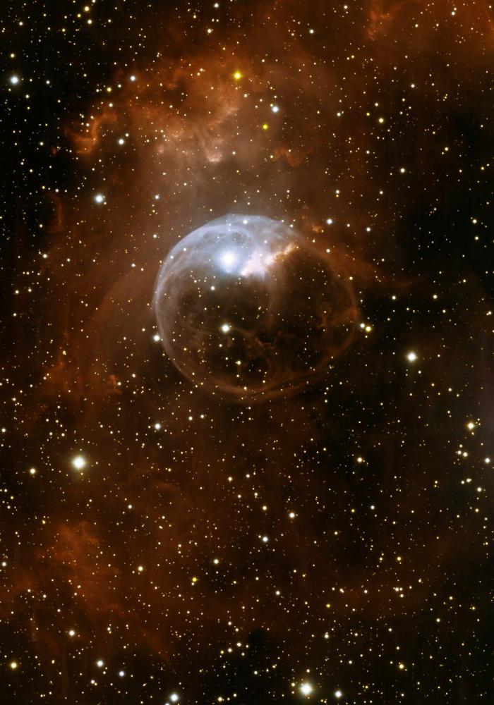 Nasa Bubble Nebula Image Sonification SQ TTS Computer AI Voice...