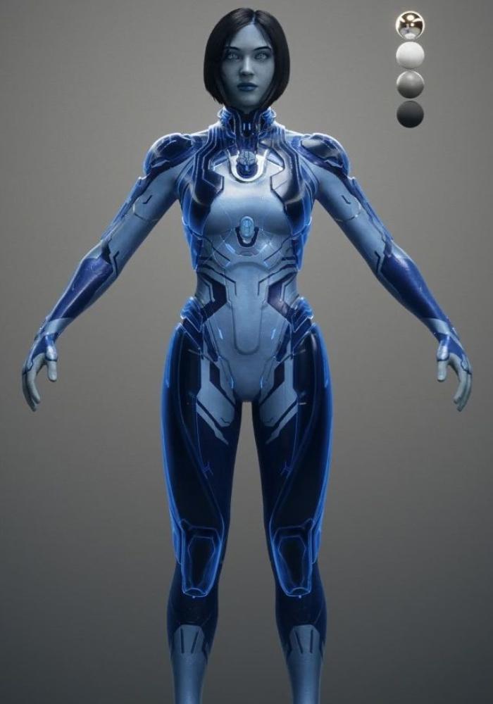 Cortana Halo 1 SQ TTS Computer AI Voice Soundboard