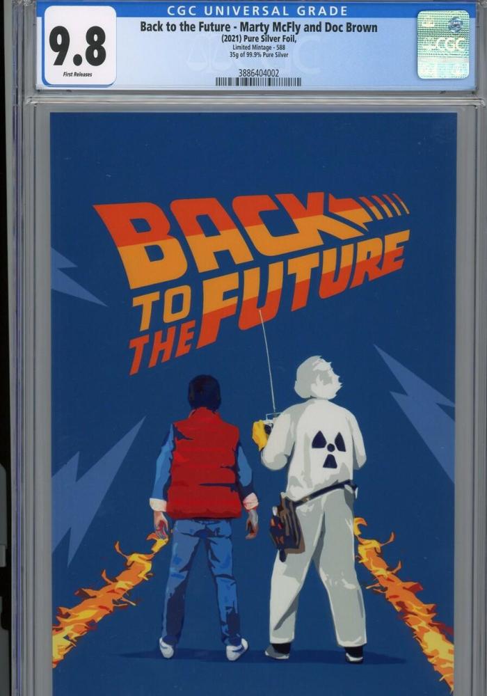 Marty and Doc Brown from BTTF Movie Various Mangio-Crepe SQ TTS...
