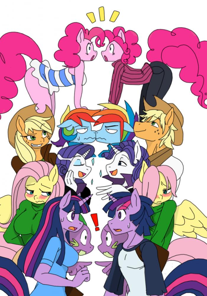 Literally The Mane 6 combined (My Little Pony Friendship is Magic)...
