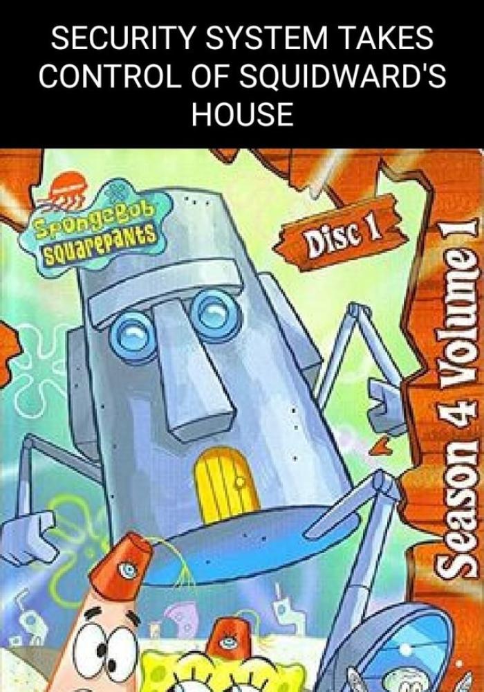 Security System TAKES CONTROL of Squidward's House (Geek Ultimatum...