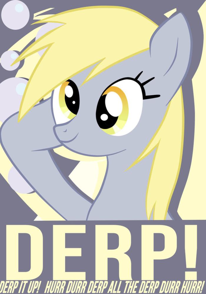 Derpy Hooves (My Little Pony Friendship is Magic) SQ TTS Computer AI...