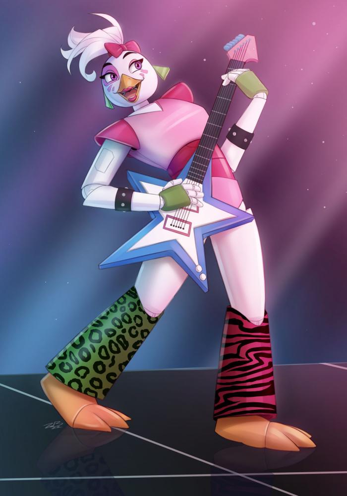 Glamrock Chica (FNaF_ Security Breach) SQ TTS Computer AI Voice...