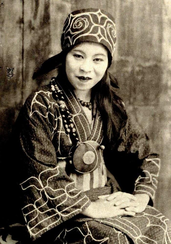 An Indigenous Japanese Lady's Soothing Vocal Tones Emanating From...