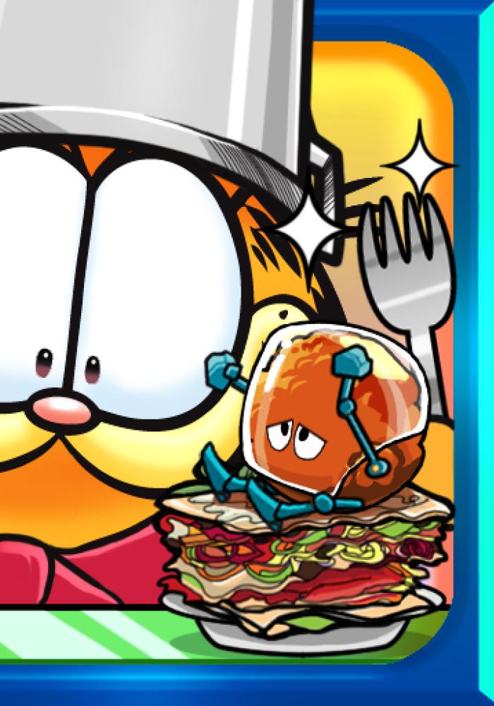 💬 Garfield's Defense: Attack of the Food Invaders! Garfield's...