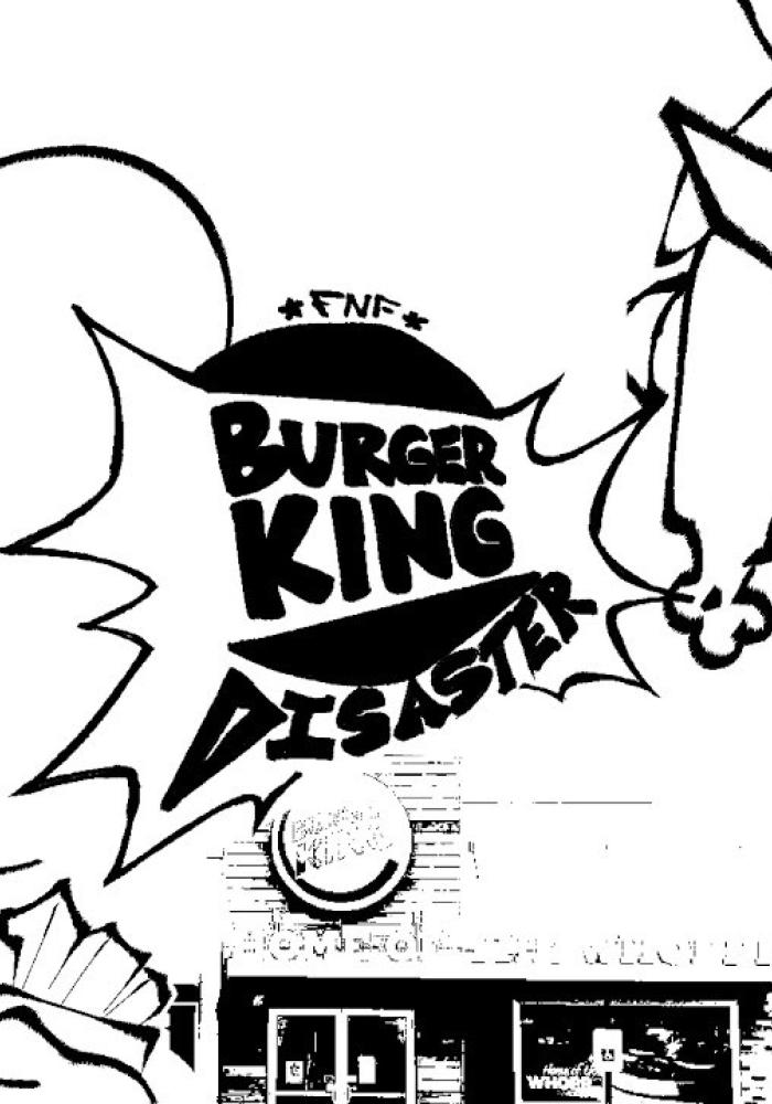 💬 FNF BURGER KING DISASTER BURGER KING DISASTER - Video Game Music