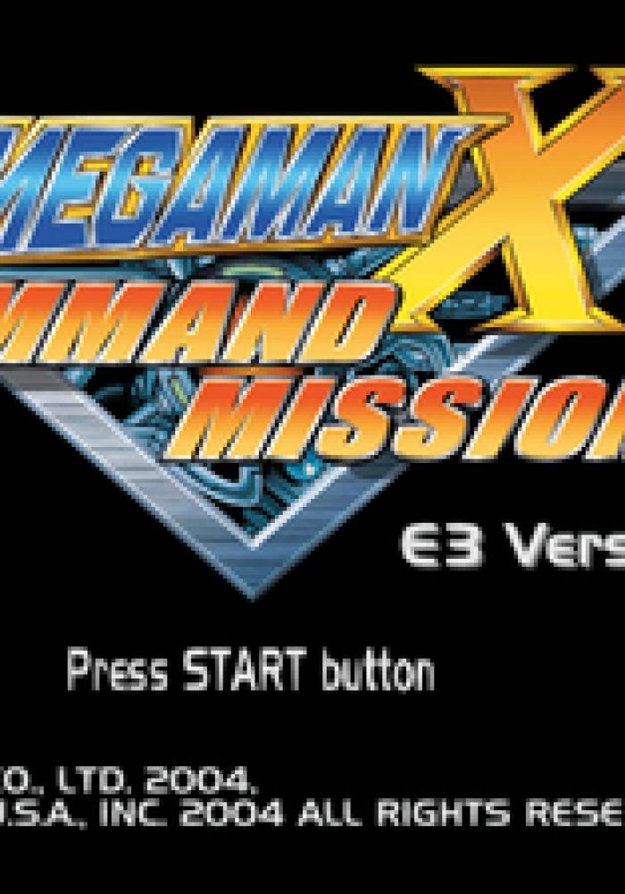 💬 Mega Man X: Command Mission (E3 Version) RockMan X: Command...