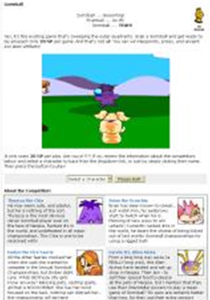 Mynci Beach Volleyball - Neopets Flash Games - Game Sounds (Browser Games)