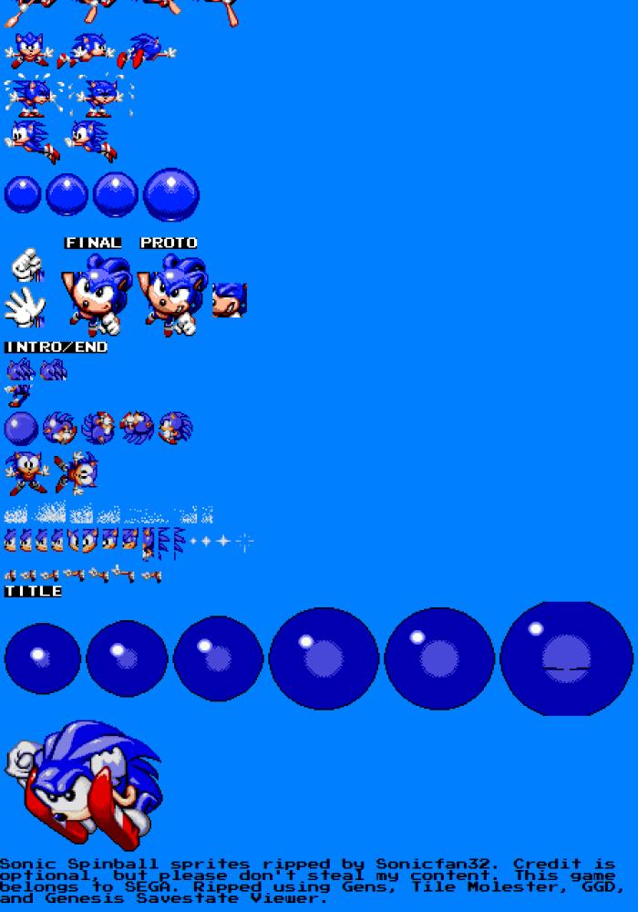 Sound Effects - Sonic Spinball - Miscellaneous (Genesis - 32X - SCD ...