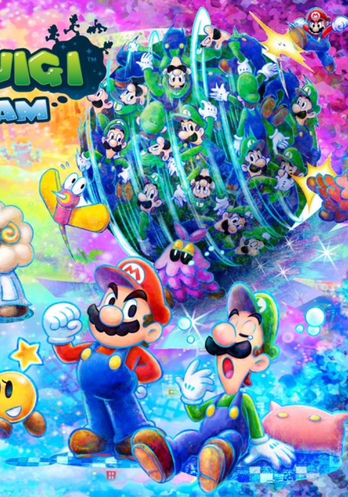 Mario And Luigi Dream Team Artwork
