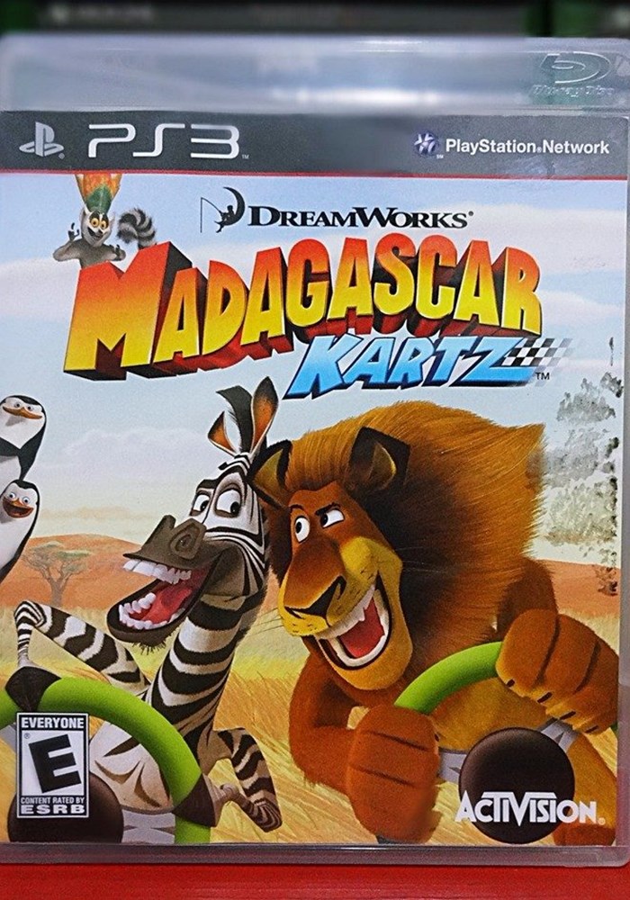 💬 Menu - Madagascar Kartz - Sound Effects (PlayStation 3)