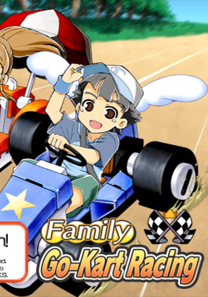 💬 Family Go-Kart Racing (WiiWare) Okiraku Kart Wii...