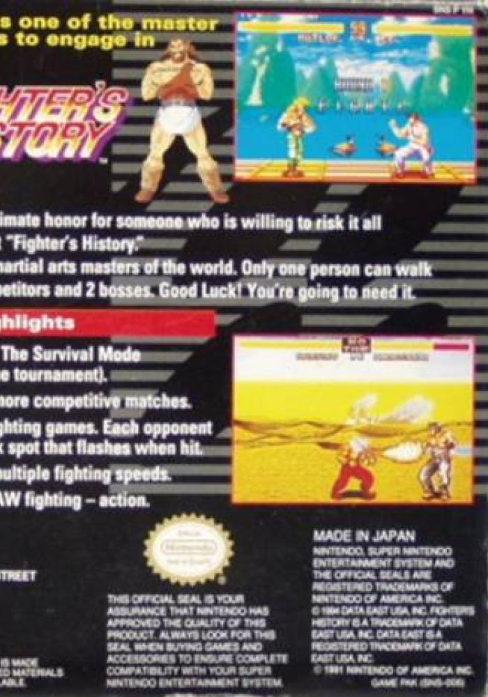 💬 Fighter's History Complete Sound Track - Video Game Music