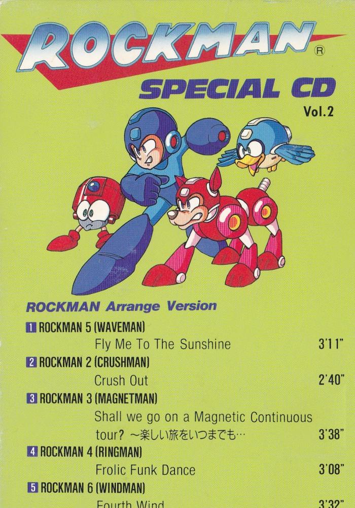 💬 ROCKMAN Arrange Version - ROCKMAN SPECIAL CD Vol.2 ロックマン...