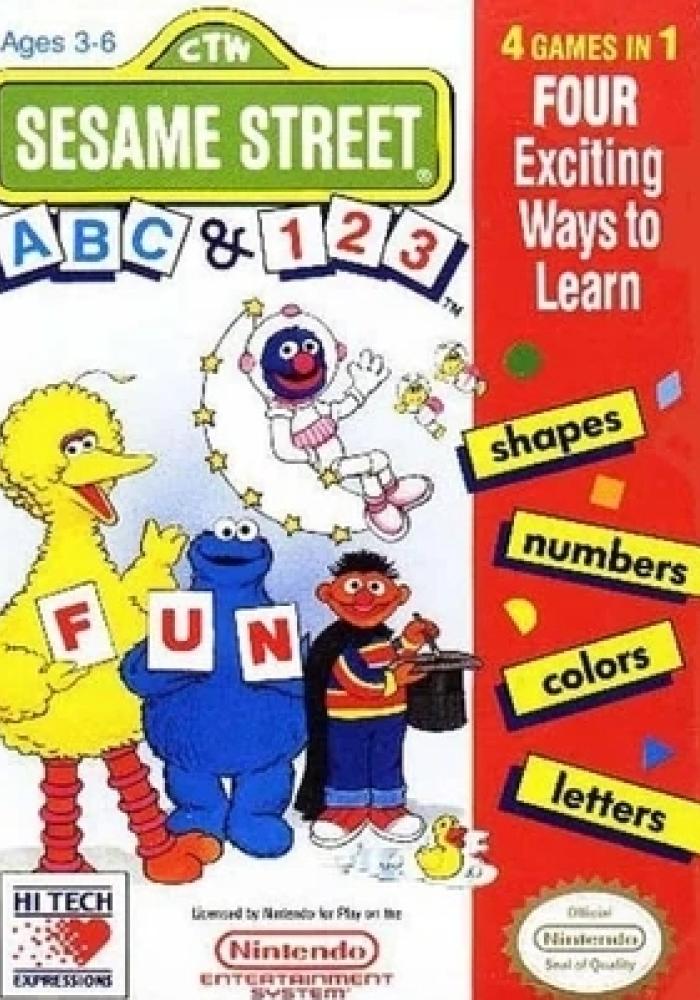 💬 Sesame Street ABC & 123 - Video Game Music