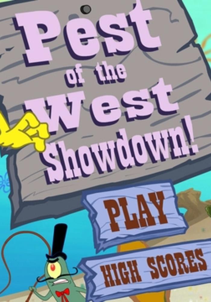 💬 Spongebob Squarepants Pest of the West Showdown (Flash) - Video Gam...
