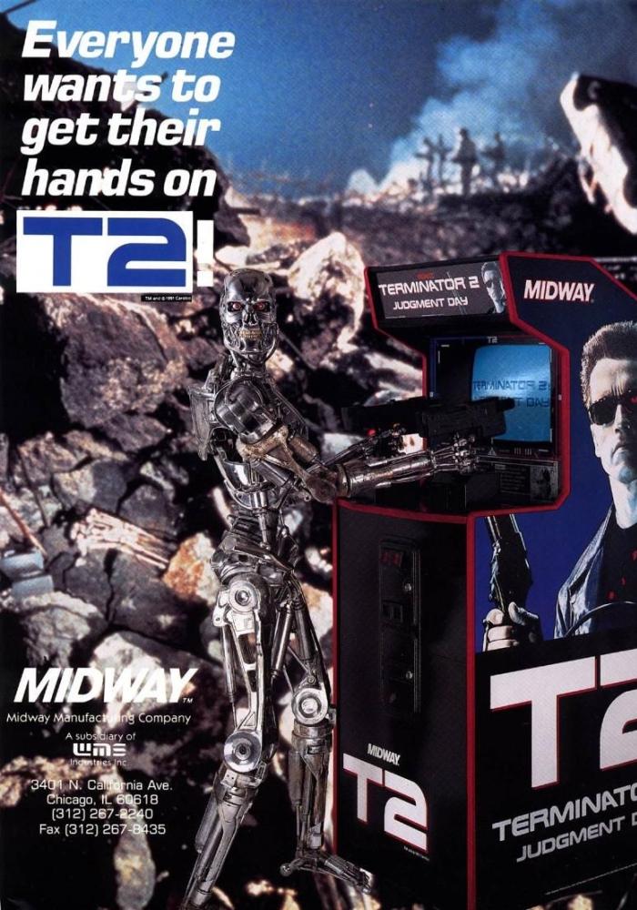 💬 Terminator 2: Judgment Day T2: The Arcade Game...