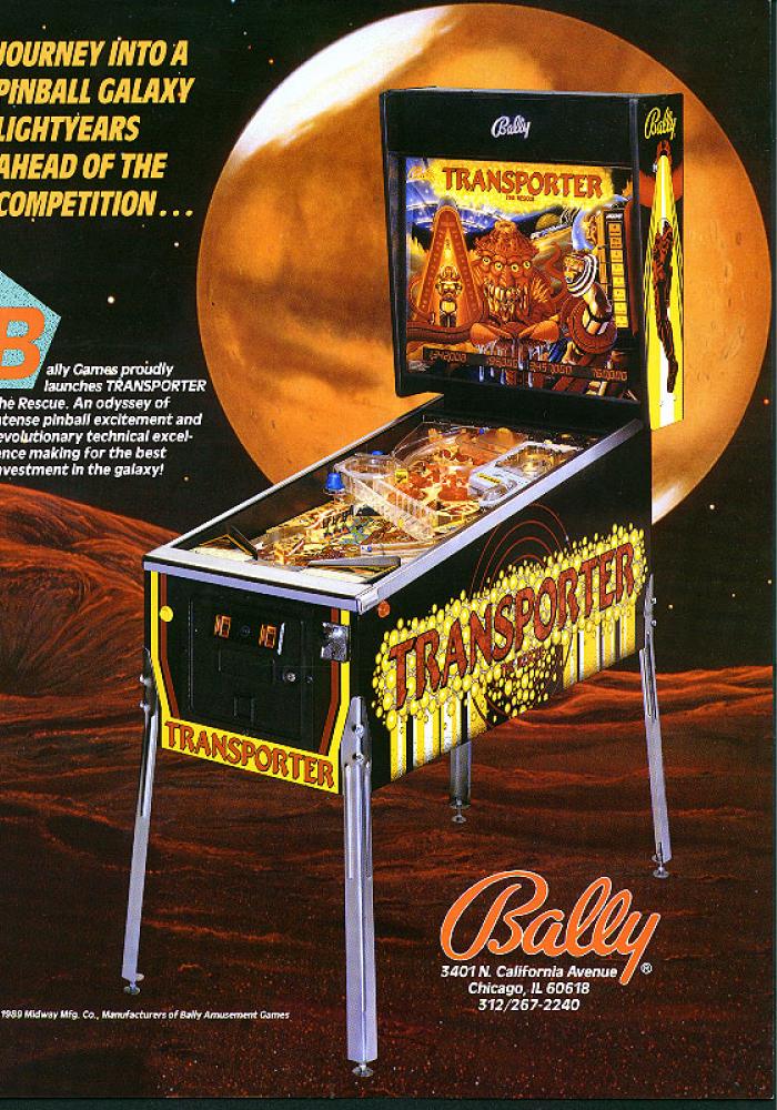 💬 Transporter The Rescue (Bally Pinball) - Video Game Music