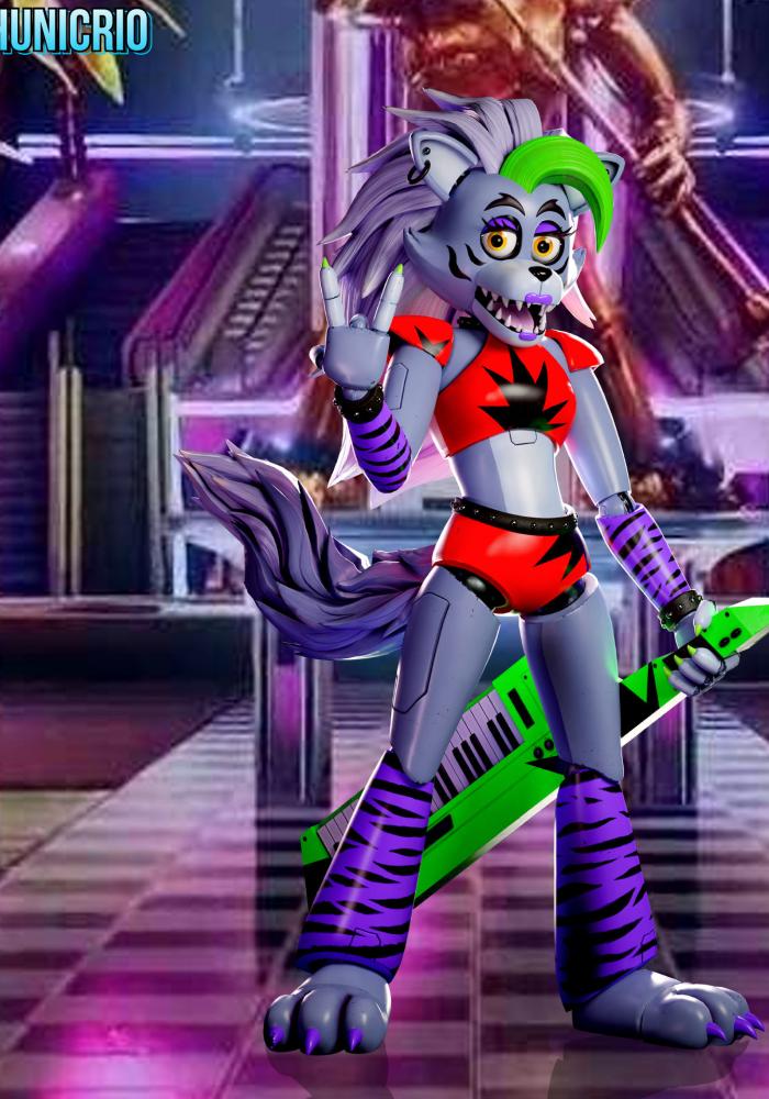 Roxanne Wolf (Game, Five Nights At Freddy's) HiFi TTS Computer AI...