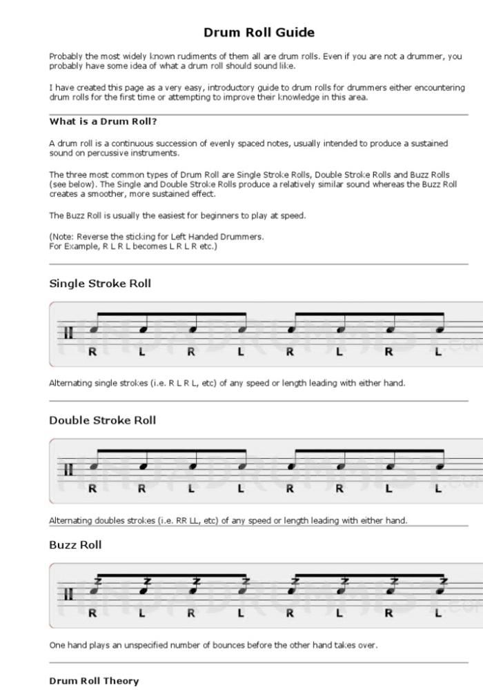 💬 Drum roll SFX Library