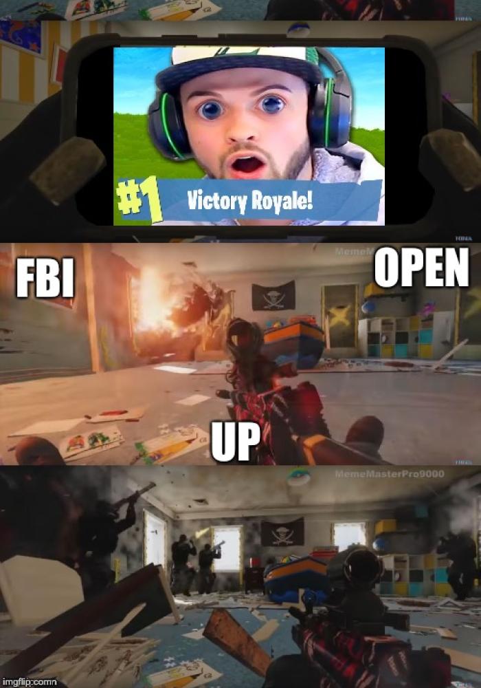 💬 FBI OPEN UP(meme) Soundboard