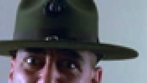 Not human - Sgt. Hartman