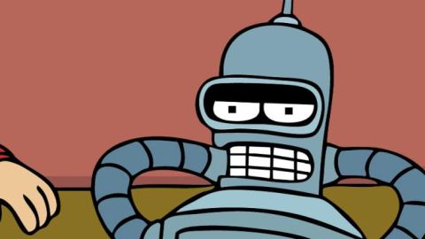 I'm back baby! #bender #im back #baby #return #arrived - Futurama...
